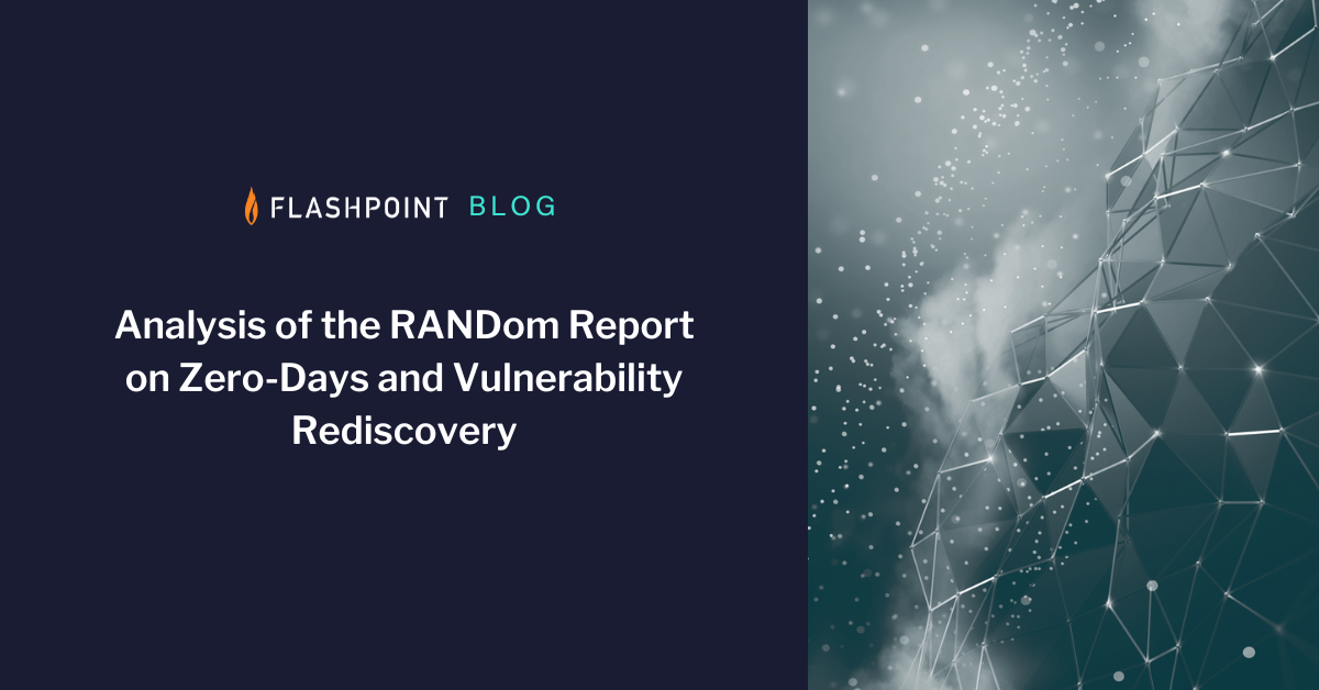 RAND Report on Zero-days and Vulnerability Rediscovery | Flashpoint