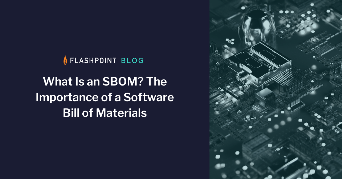 What Is an SBOM? The Importance of a Software Bill of Materials ...