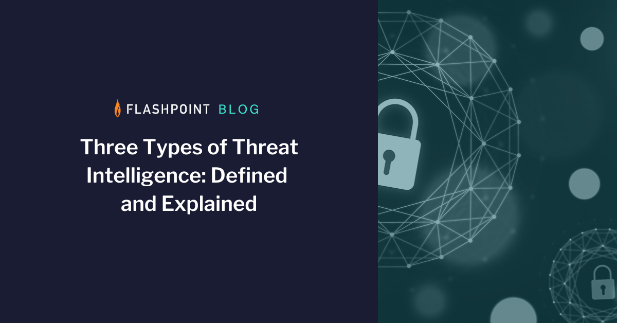 Three Types of Threat Intelligence: Defined and Explained | Flashpoint Three Types of Threat Intelligence: Defined and Explained | Flashpoint