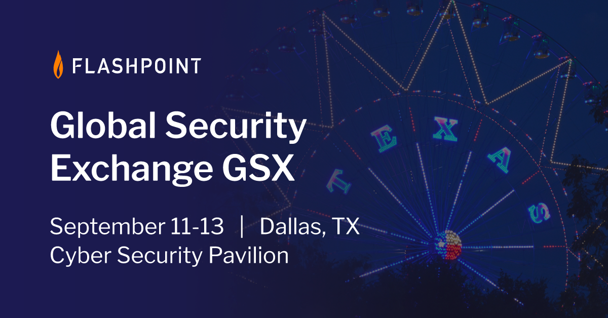 GSX- Global Security Exchange | Flashpoint