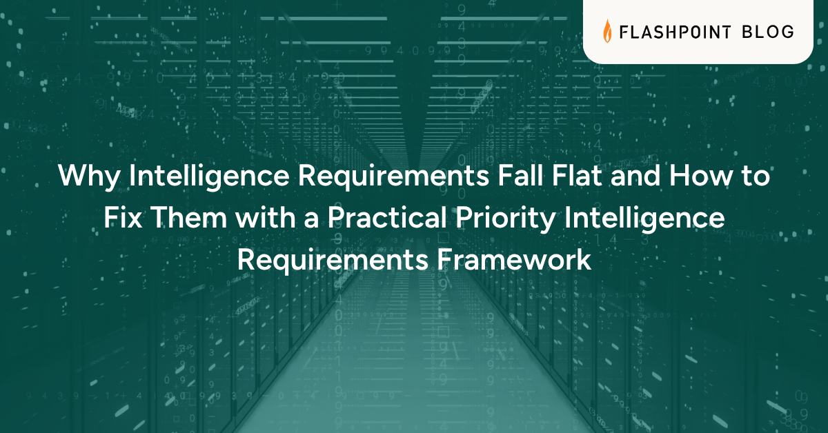 Why Intelligence Requirements Fall Flat and How to Fix Them with a ...