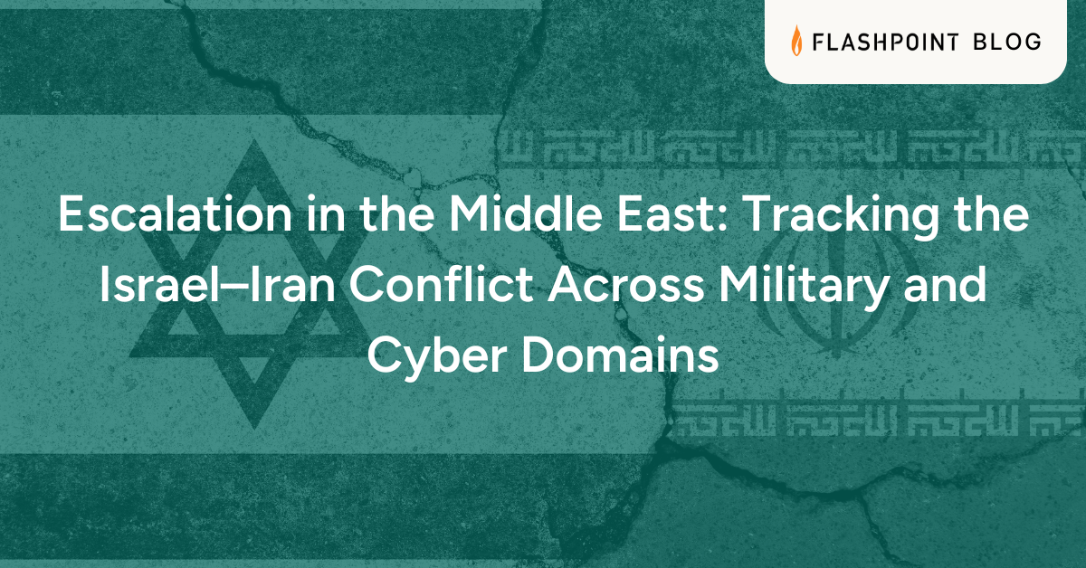 Escalation in the Middle East: Tracking the Israel–Iran Conflict Across ...