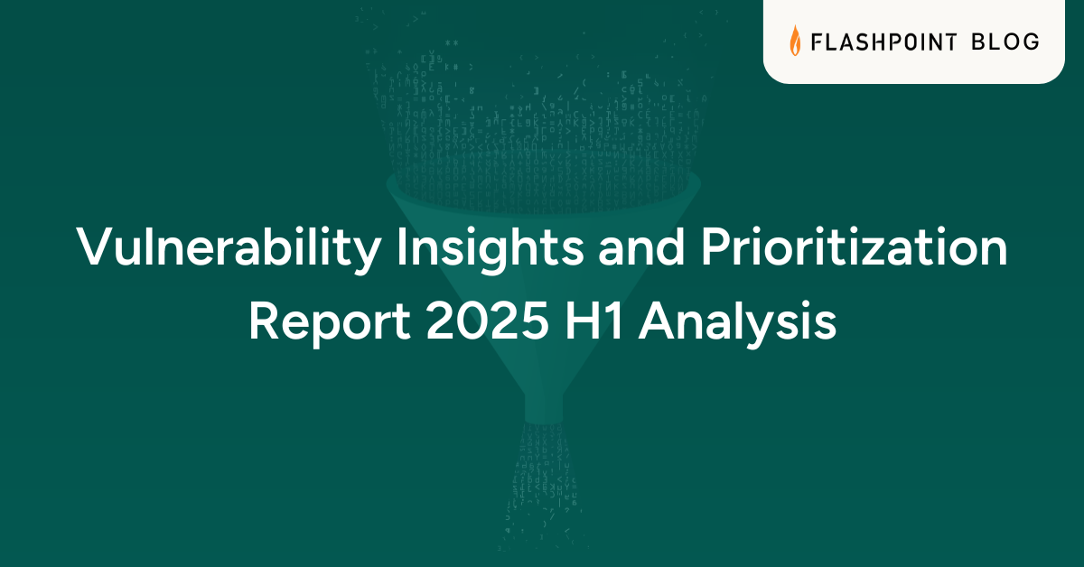 Part 1: Vulnerability Insights and Prioritization Report 2025 H1 ...