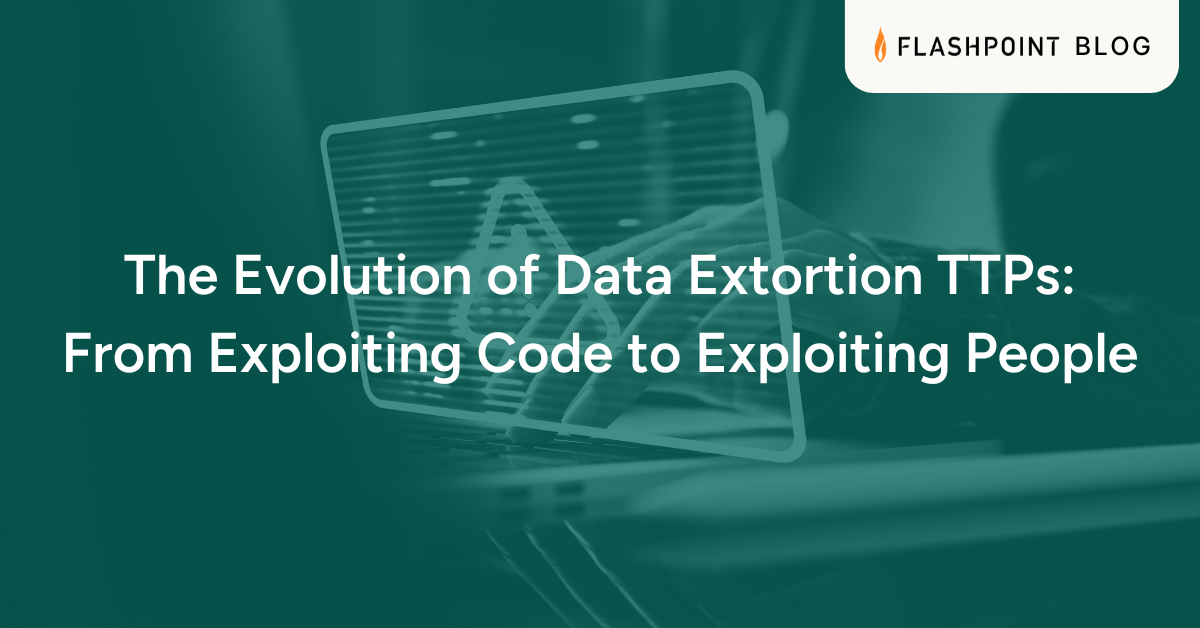 The Evolution of Data Extortion TTPs: From Exploiting Code to ...