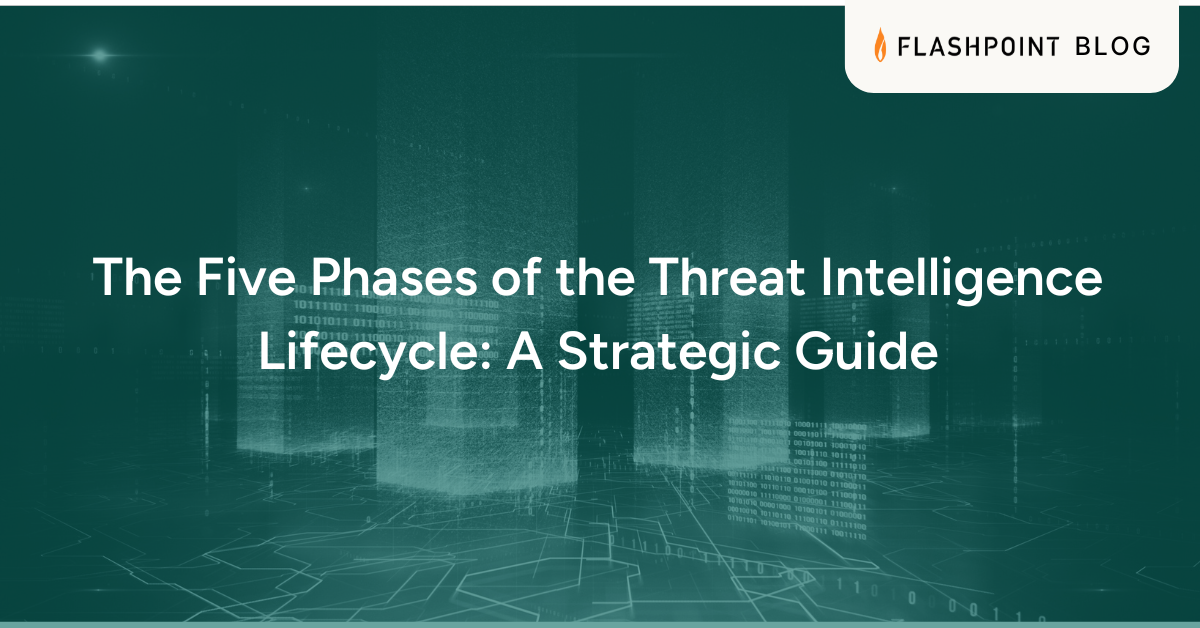 The Five Phases of the Threat Intelligence Lifecycle | Flashpoint